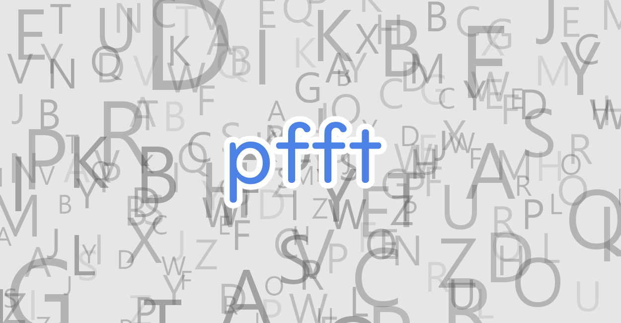 pfftとは、擬音語、意味や発音など | 1 NOTES